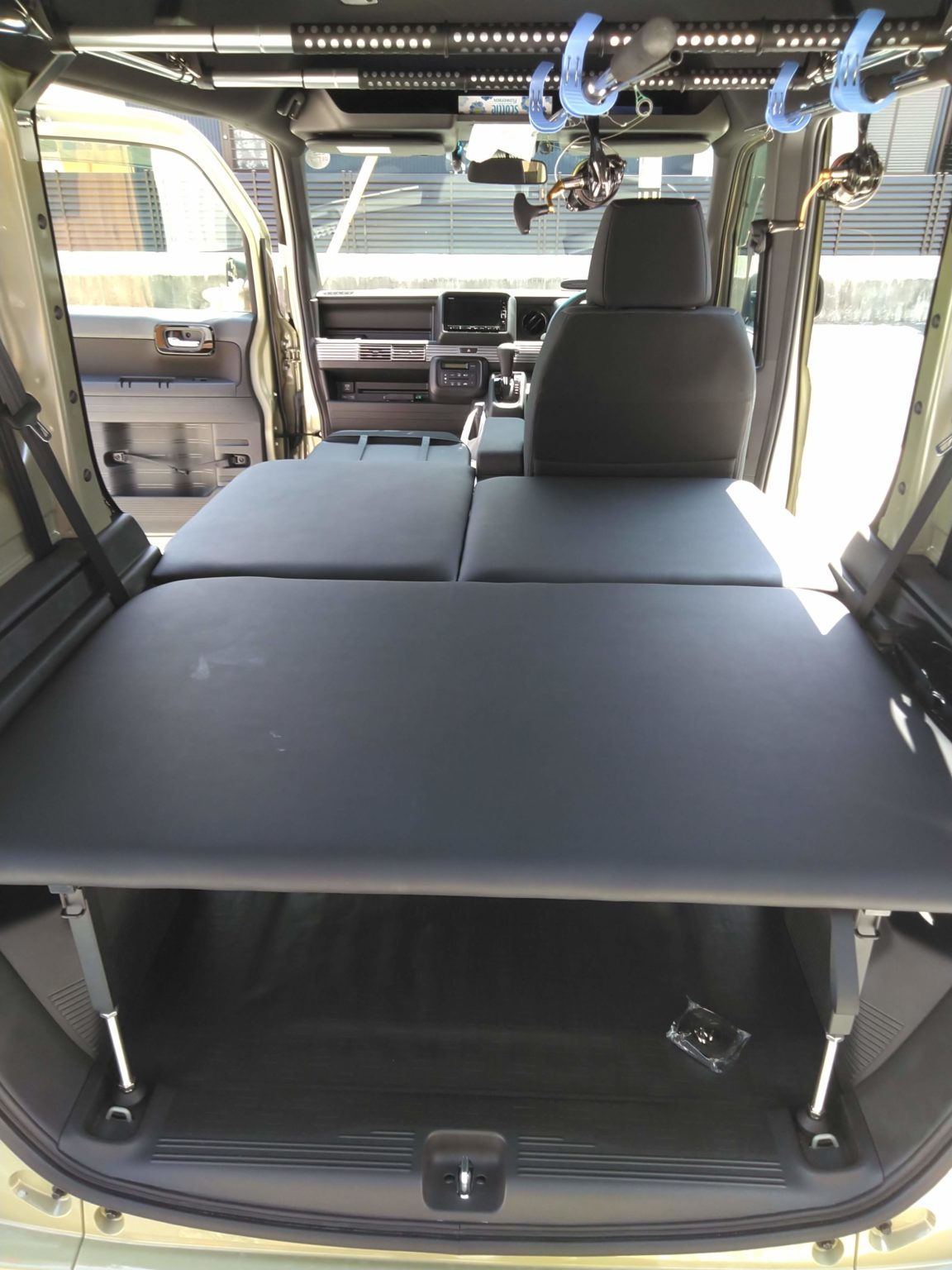 N-VAN×ベッドキット(MGR Customs)を徹底レビュー